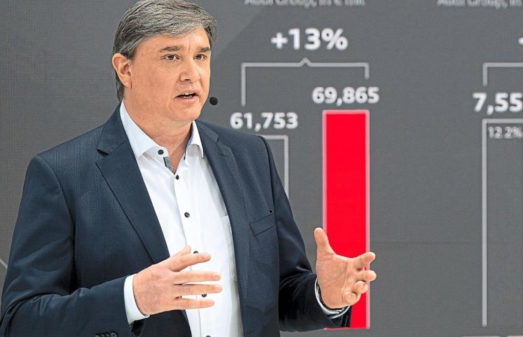Audi-Finanzchef Jürgen Rittersberger: „Wir wollen die 14 Prozent ...