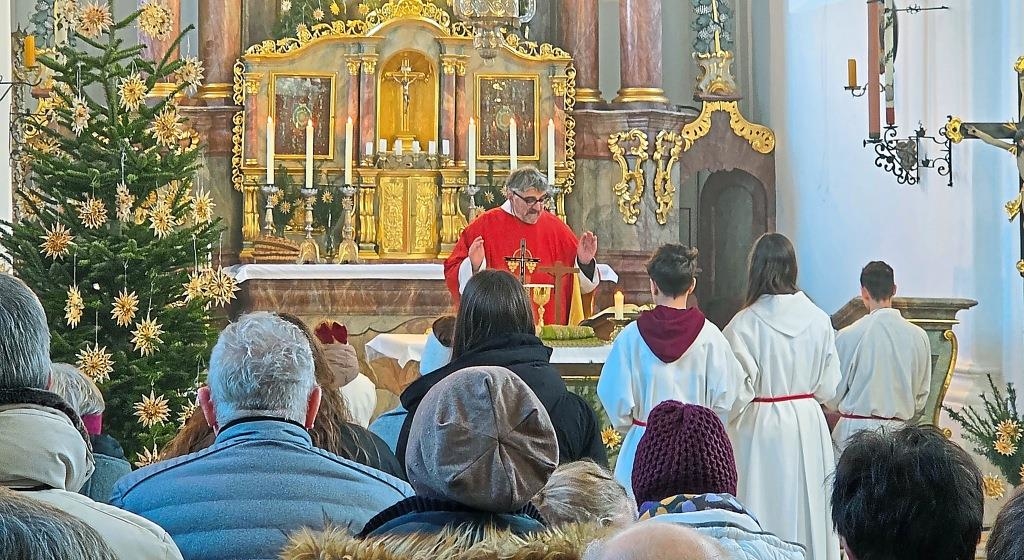 Messe erstmals am Gedenktag des heiligen Stephanus