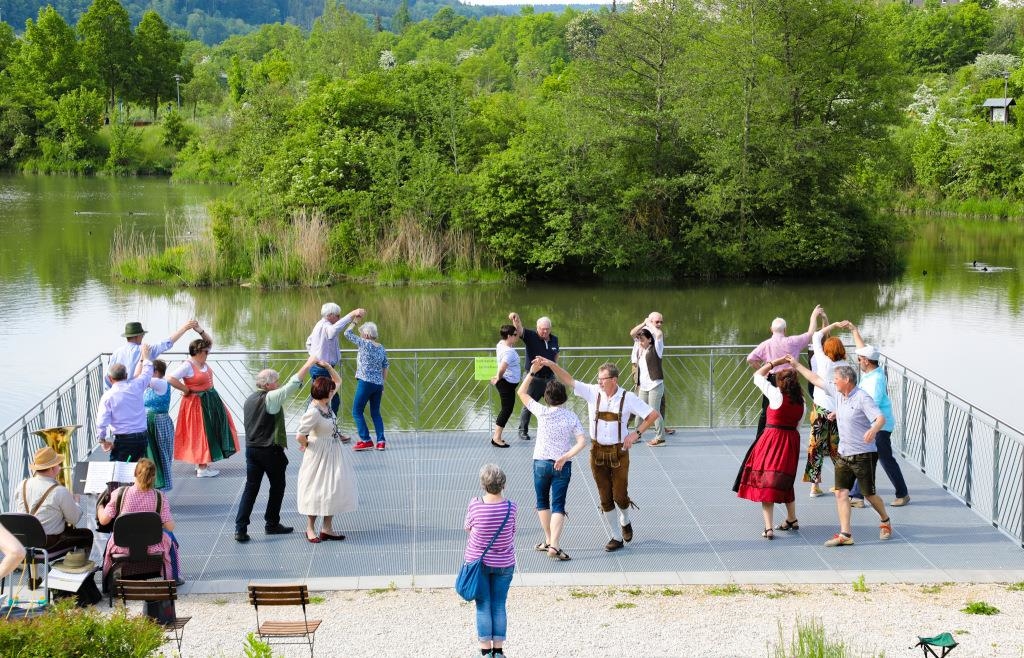 Polka, Dreher und Zwiefacher: Volkstanz auf der Seebühne