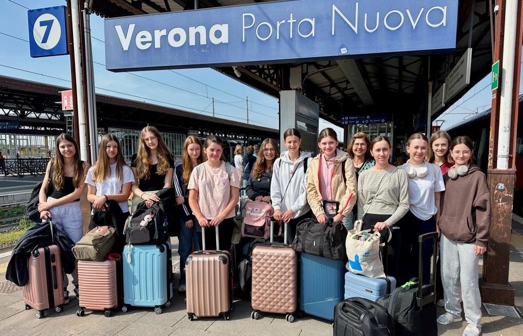 Zu Gast bei Freunden in Garda: Schülerinnen des Beilngrieser Gymnasiums