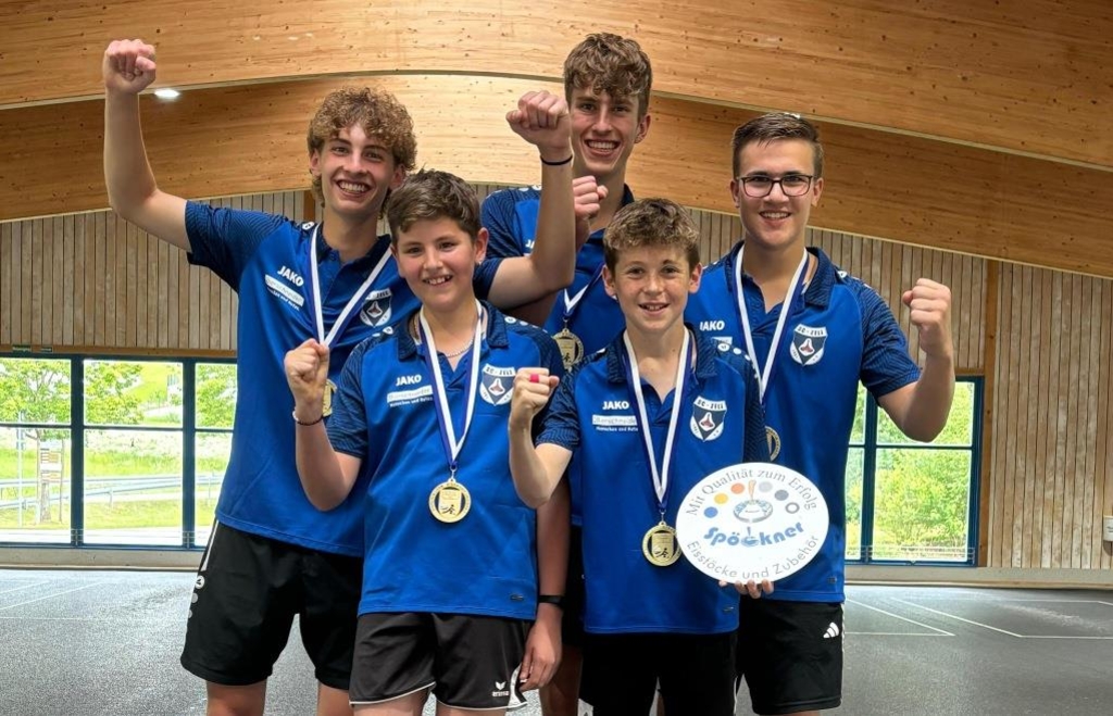 Zeller Stockschützennachwuchs ist Bayerischer Meister im Mannschaftsspiel